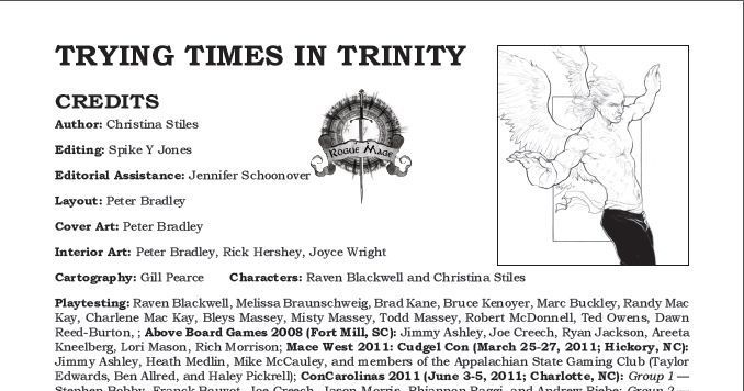 Trying Times in Trinity | RPG Item | RPGGeek