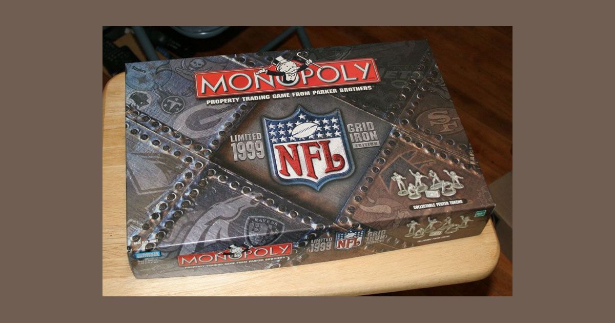 Monopoly: 1999 NFL Gridiron | Board Game | BoardGameGeek