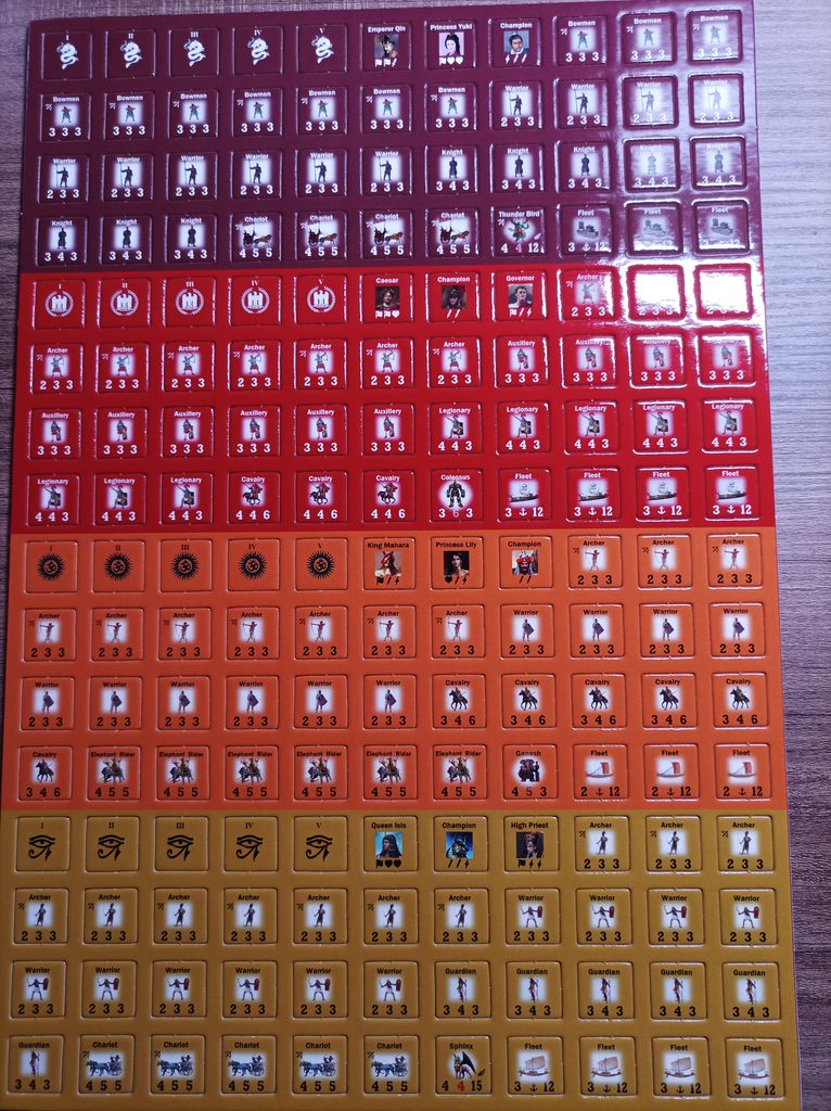 Combat rules recommended for a strategy level hex and counter game with ...