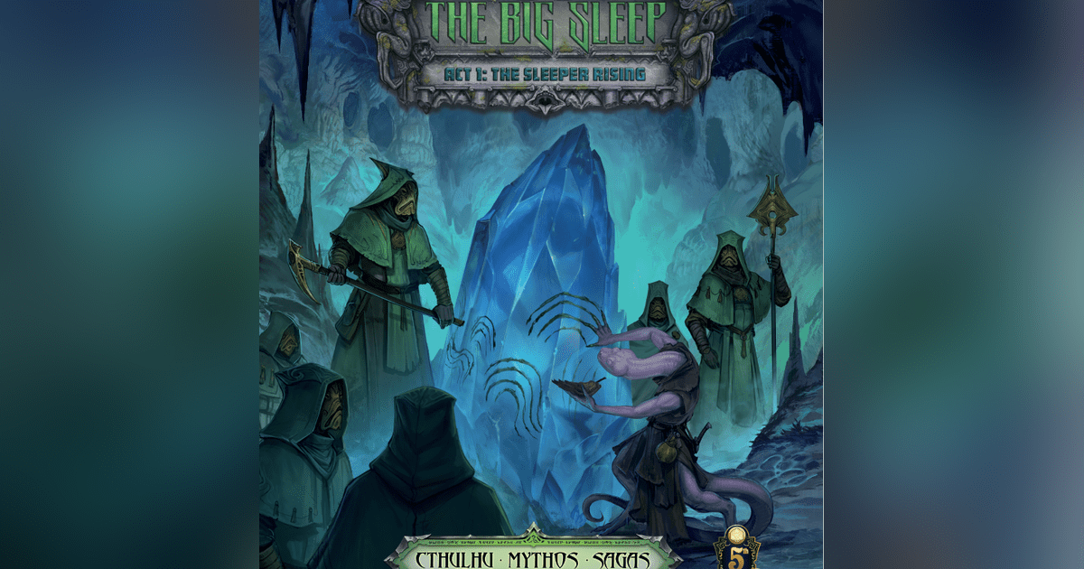 The Big Sleep Act 1: The Sleeper Rising | RPG Item | BoardGameGeek