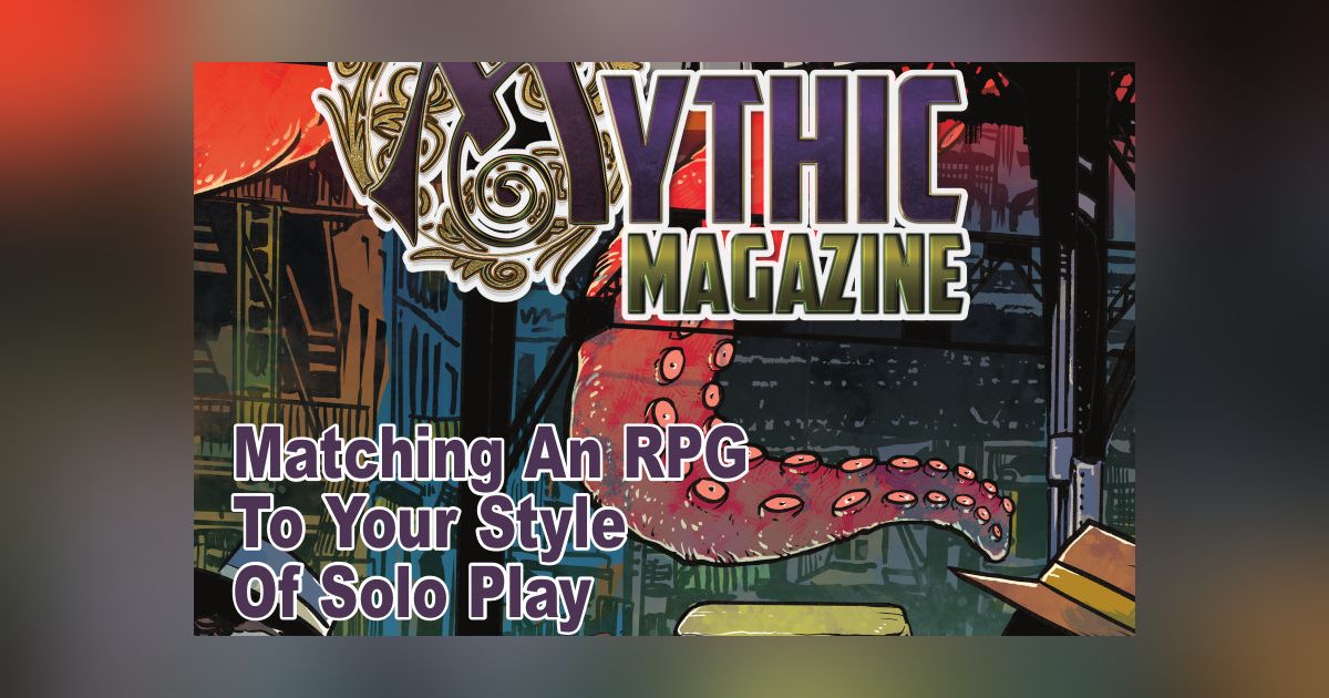 Mythic Magazine (Volume 9 - Aug 2021) | Issue | RPGGeek