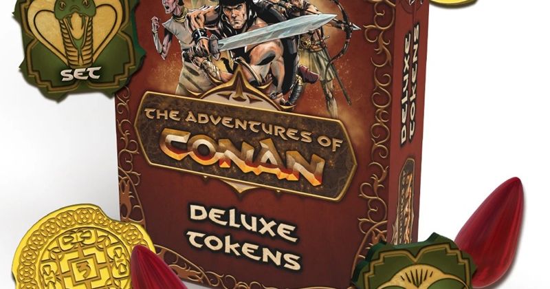 The Adventures of Conan: Token Upgrade Set | Board Game Accessory ...