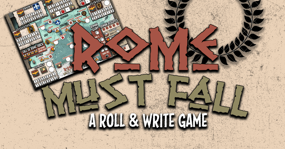 Rome Must Fall | Board Game | BoardGameGeek