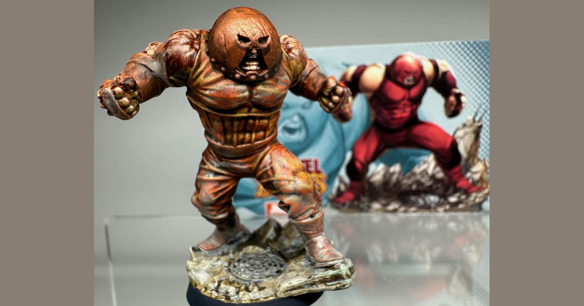 Marvel Zombies: A Zombicide Game – Juggernaut | Tiny Plastic Creatures ...