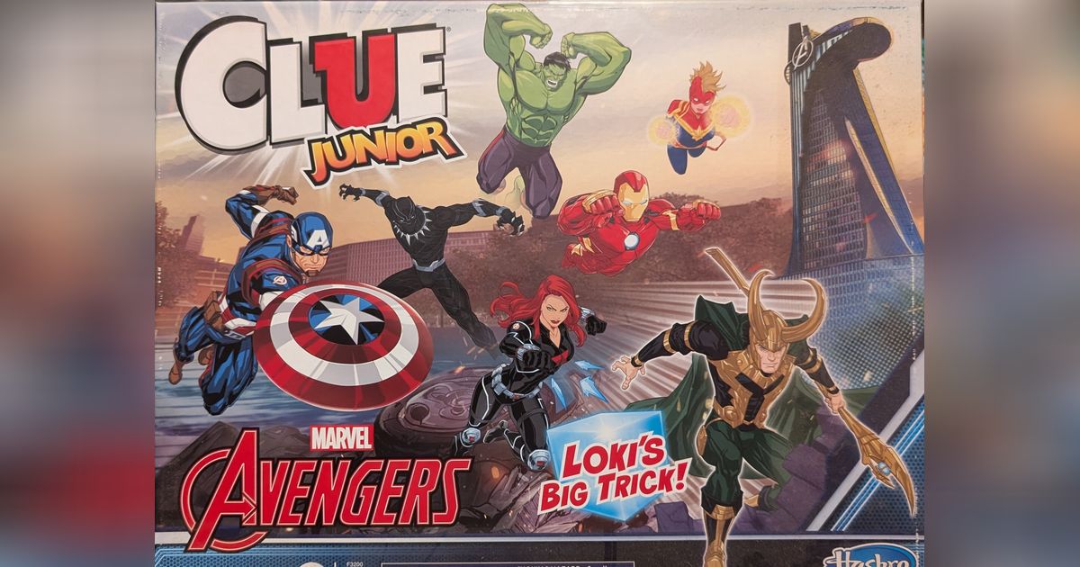 Clue Junior: Marvel Avengers – Loki's Big Trick! | Board Game ...