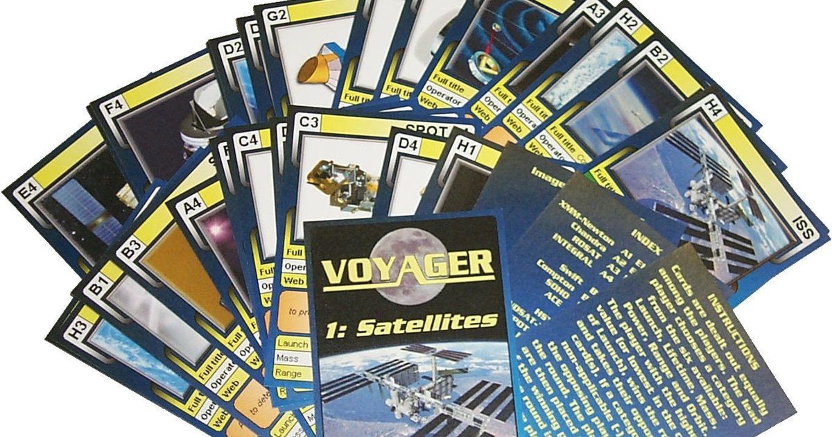 Voyager Space Card Game | Board Game | BoardGameGeek