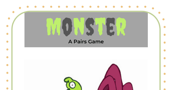 Monster | Board Game | BoardGameGeek