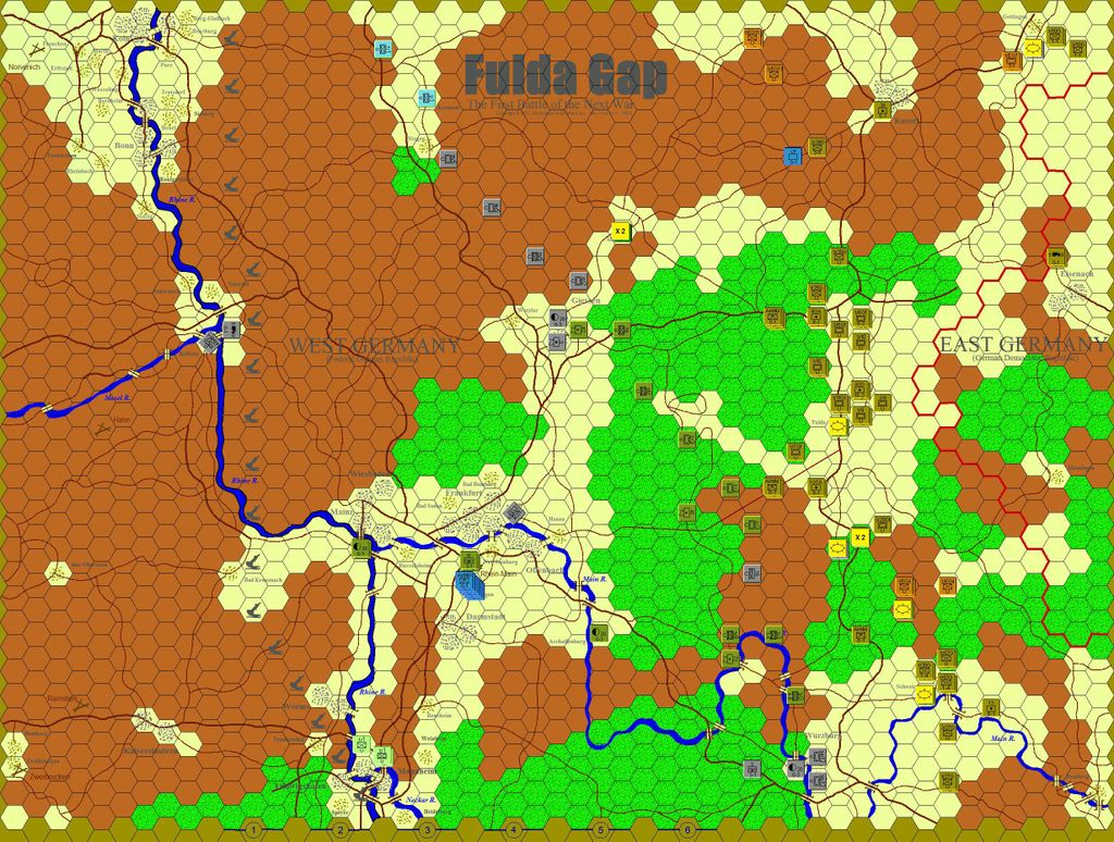 Fulda Gap - Tripwire scenario - Setup & 1st turn | Fulda Gap: The First ...