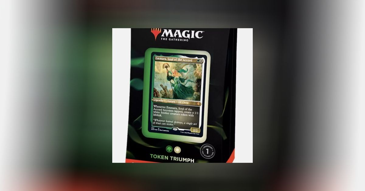 Magic: The Gathering – Starter Commander Deck – Token Triumph | Board ...