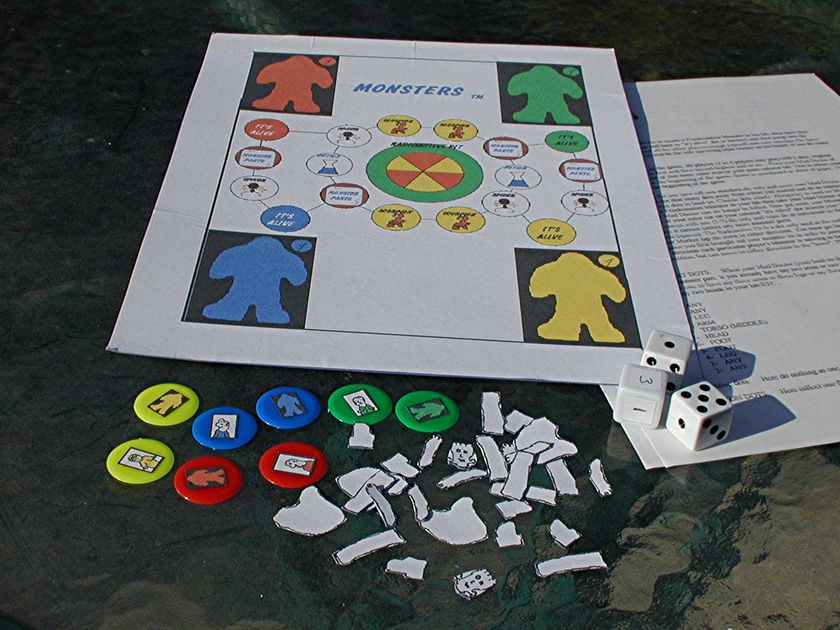 Monsters | Board Game | BoardGameGeek