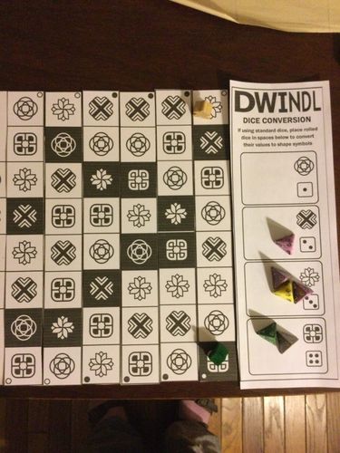 DWINDL: an abstract strategy game (2023 2P PnP Contest) [CONTEST READY]
