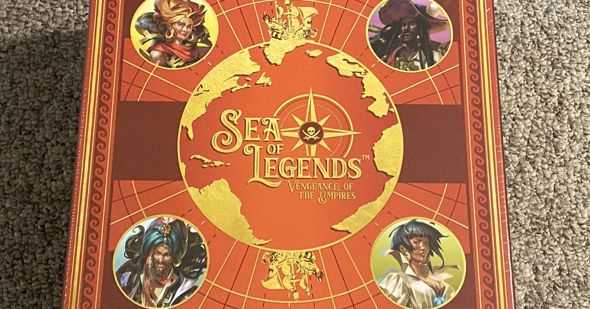 Sea of Legends: Vengeance of the Empires | Board Game | BoardGameGeek