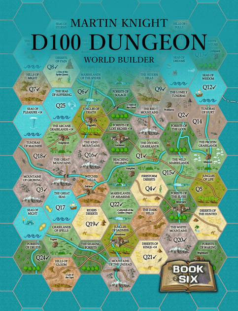 World Builder Movement Diagrams | D100 Dungeon: World Builder
