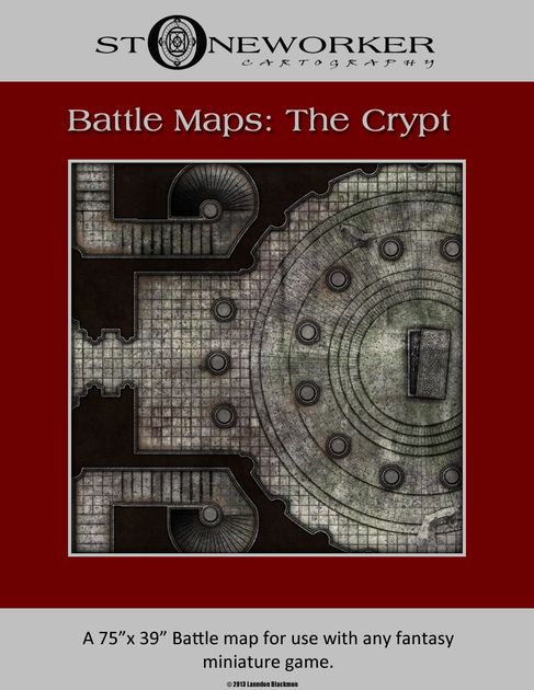 Battle Maps: The Crypt | RPG Item | RPGGeek