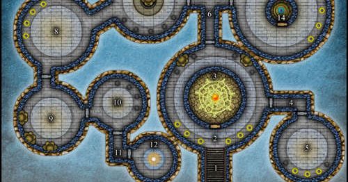 VTT Map Set 155: The Angelic Spheres: Celestial Quest | RPG Item | RPGGeek