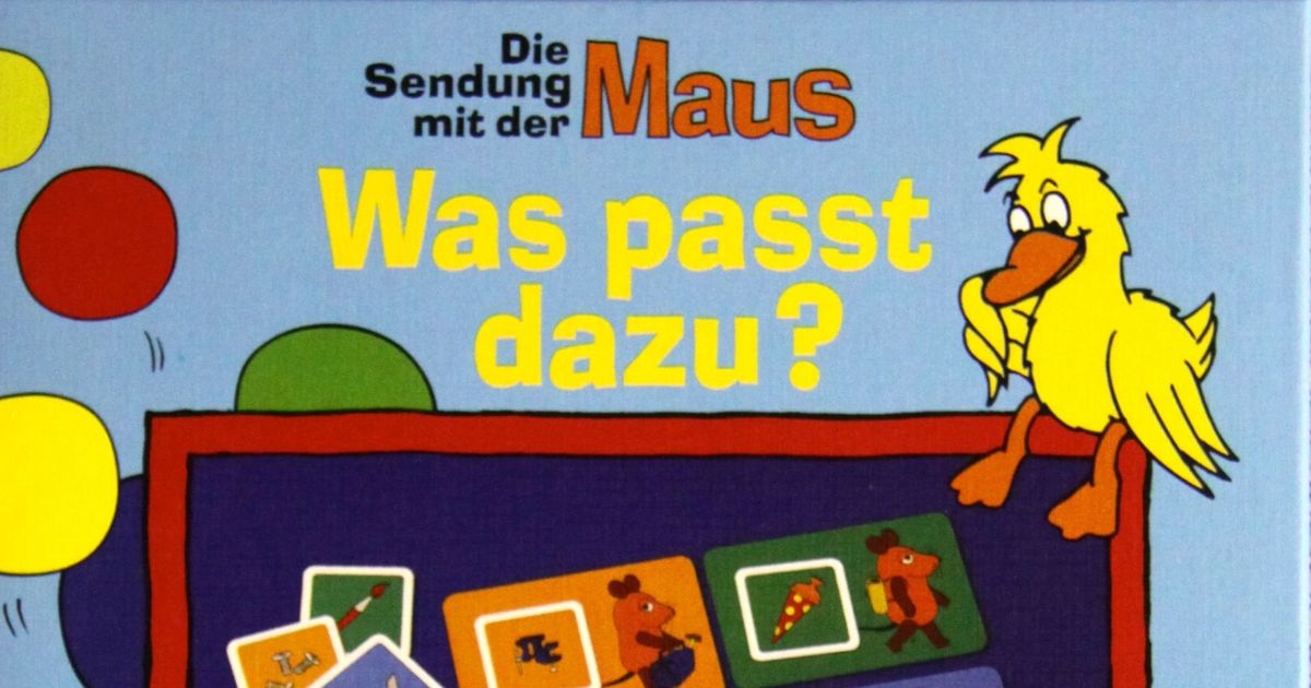 Die Sendung mit der Maus: Was passt dazu? | Board Game | BoardGameGeek
