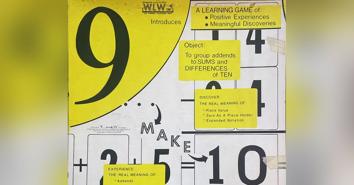 9... Make 10 | Board Game | BoardGameGeek