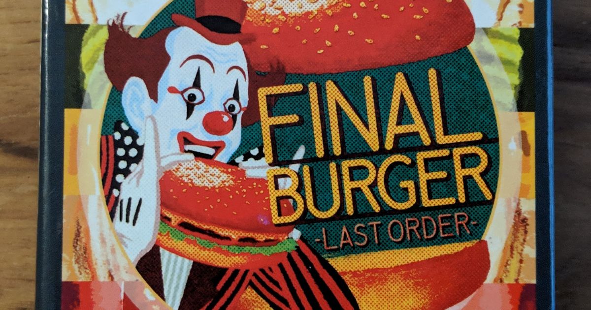 FINAL BURGER -LAST ORDER- | Board Game | BoardGameGeek