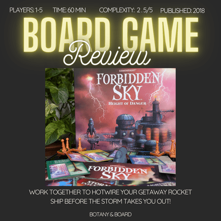 FORBIDDEN SKY | REVIEW | BOARD GAME REVIEWS | BoardGameGeek