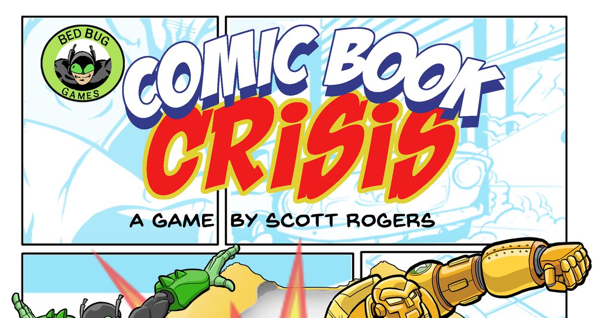 Comic Book Crisis | Board Game | BoardGameGeek