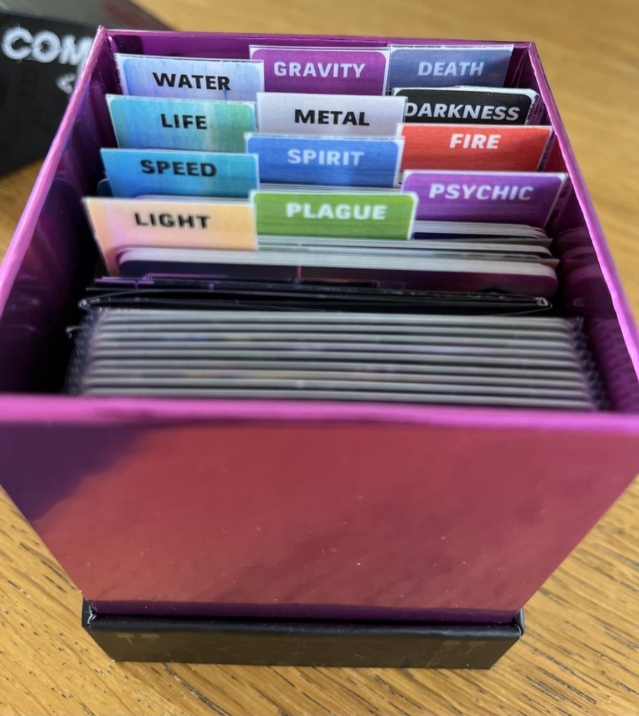 Card dividers and game flow | Compile: Main 1