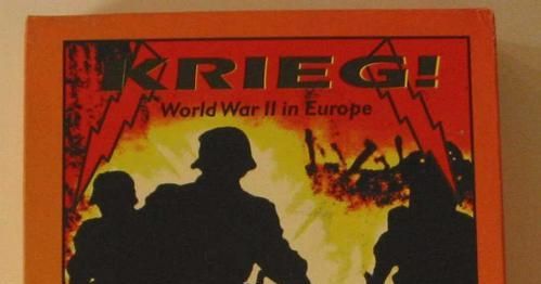 Krieg! World War II in Europe | Board Game | BoardGameGeek