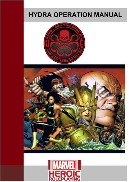 Hydra Operation Manual | RPG Item | RPGGeek