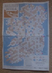 Railway Rivals Map I: Ireland | Board Game | BoardGameGeek