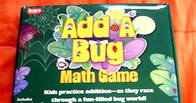 Add a Bug Math Game | Board Game | BoardGameGeek