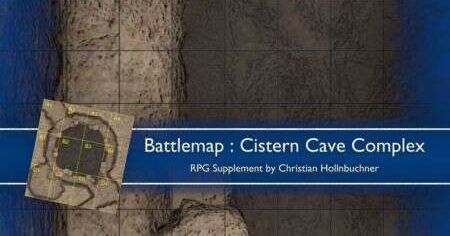Battlemap: Cistern Cave Complex | RPG Item | RPGGeek
