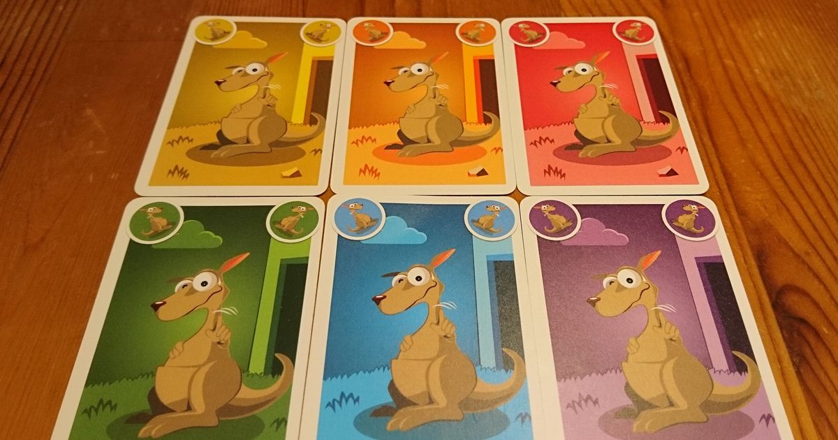 Who did it?: Kangaroo Promo Cards | Board Game | BoardGameGeek