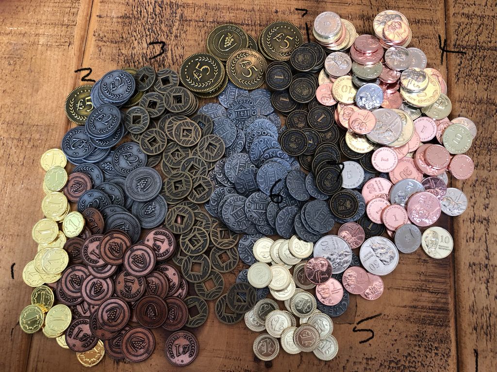 Guess the board game coins