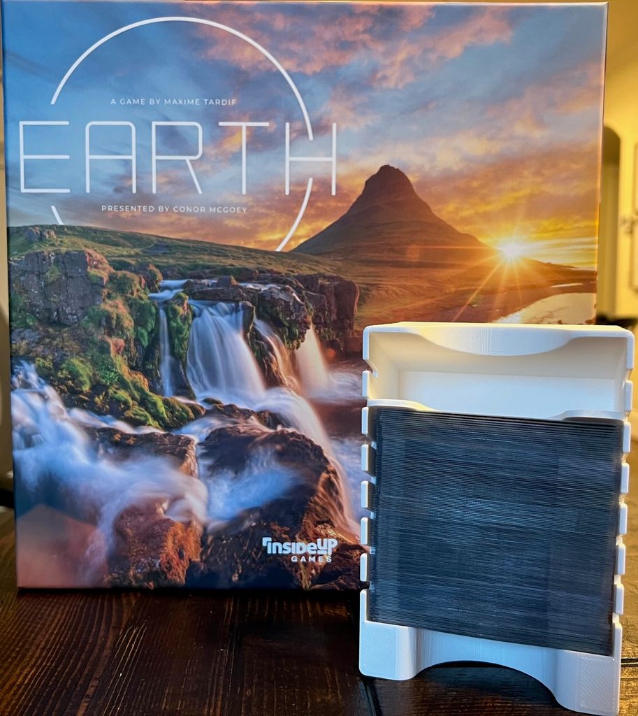 3D Printed Insert / Organizer for Earth - Supports the Kickstarter Extras | Earth