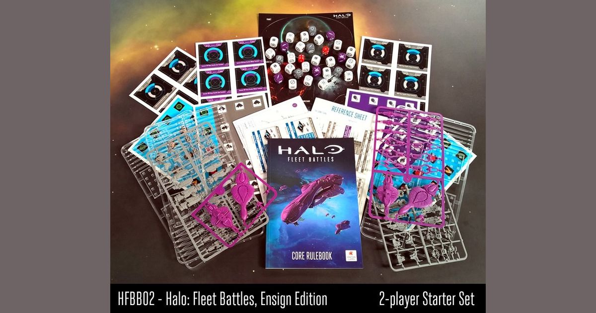 Halo: Fleet Battles – Ensign Edition | Board Game | BoardGameGeek