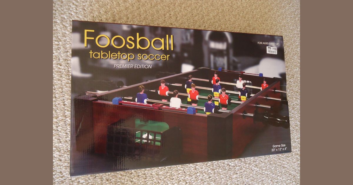 Foosball tabletop soccer | Board Game | BoardGameGeek