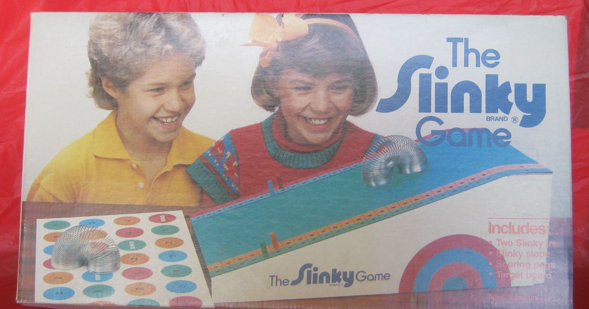 The Slinky Game | Board Game | BoardGameGeek