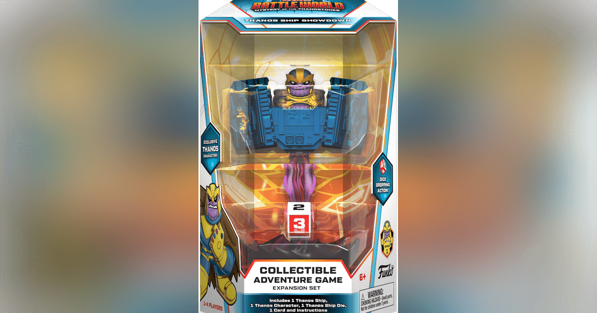 Marvel Battleworld: Series 1 Thanos Ship Showdown | Board Game ...