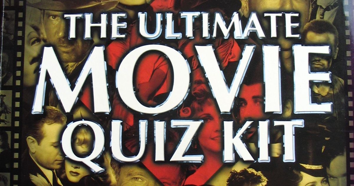 The Ultimate Movie Quiz Kit | Board Game | BoardGameGeek