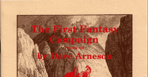 The First Fantasy Campaign | RPG Item | RPGGeek