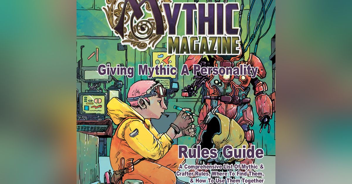 Mythic Magazine (Volume 27 - February 2023) | Issue | RPGGeek