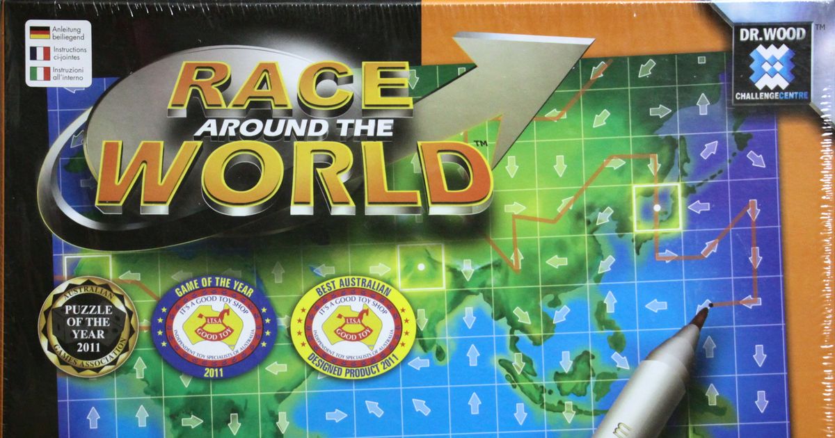Race around the World | Board Game | BoardGameGeek