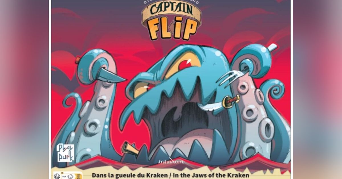 Captain Flip: In the Jaws of the Kraken | Board Game | BoardGameGeek