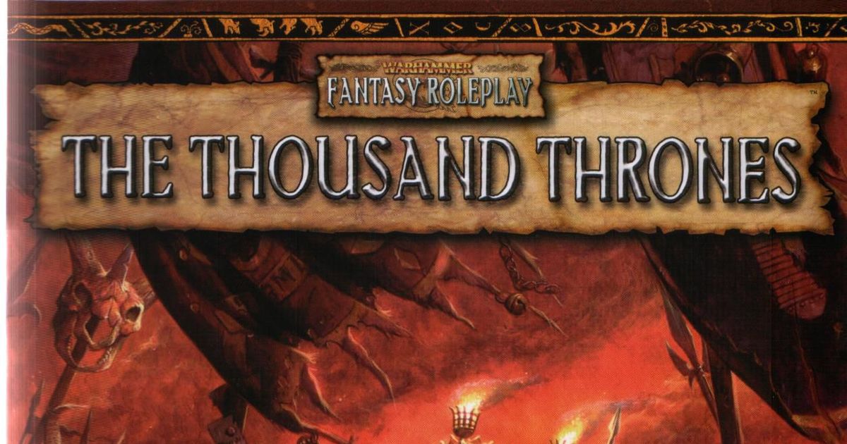 The Thousand Thrones Rpg Item Rpggeek
