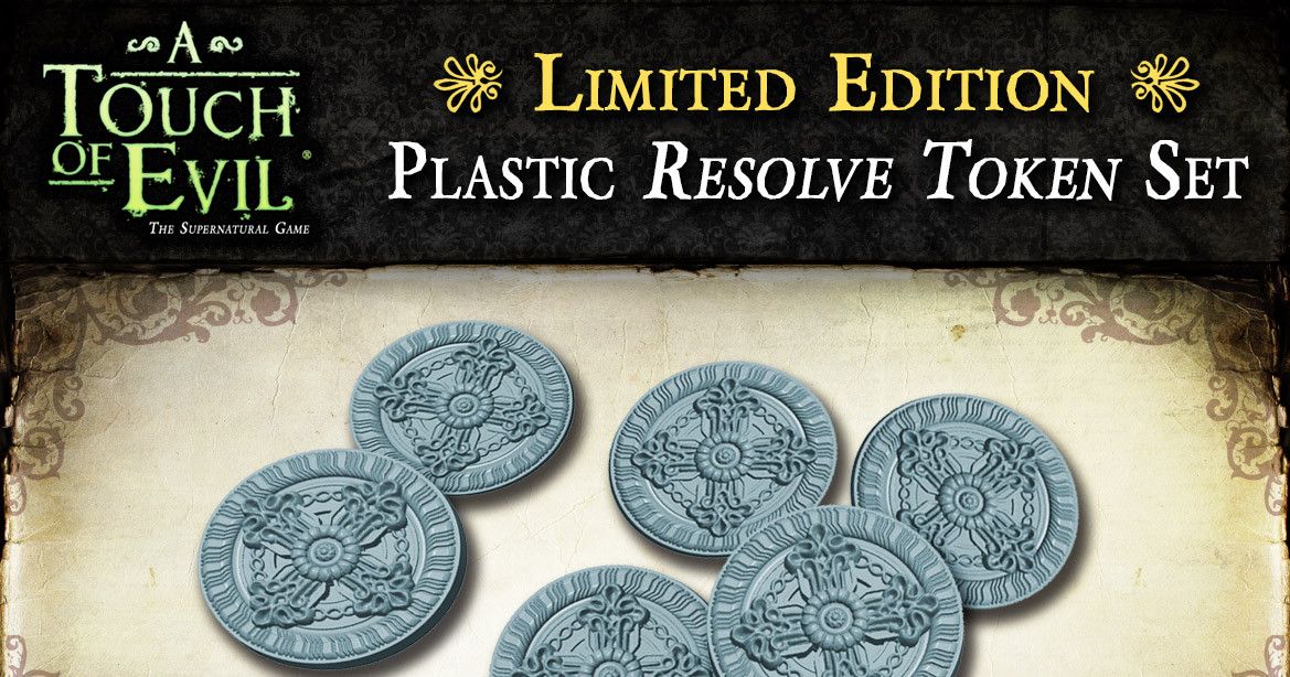 A Touch of Evil: Plastic Resolve Tokens Set | Board Game Accessory ...