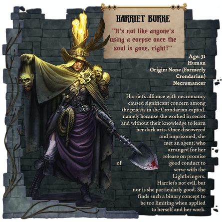 Massive Darkness 2 : Harriet Burke par Rikku Painting | Projet de ...