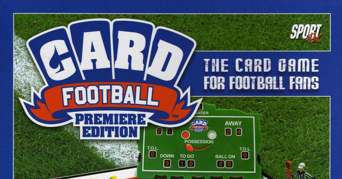Card Football: Premiere Edition | Board Game | BoardGameGeek