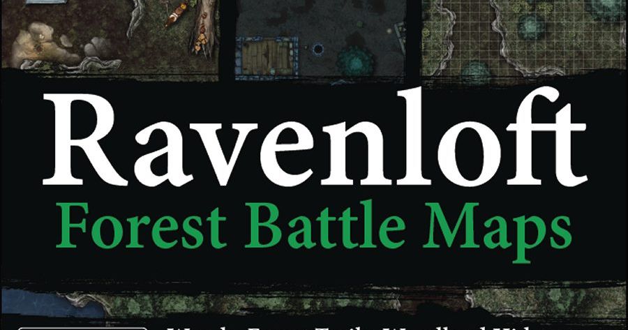 Ravenloft Forest Battle Maps | RPG Item | RPGGeek