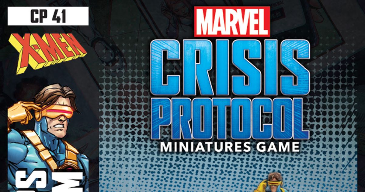 Marvel: Crisis Protocol – Storm & Cyclops | Board Game | BoardGameGeek