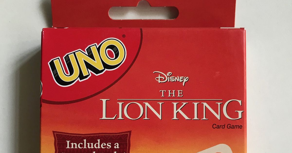 UNO: The Lion King | Board Game | BoardGameGeek
