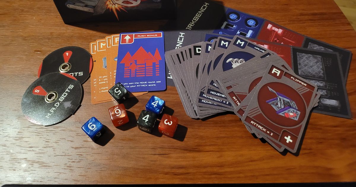 M.A.D. Bots | Board Game | BoardGameGeek